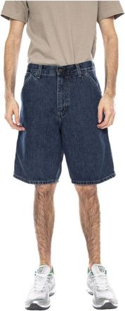 Carhartt Work in Progress Homme, Shorts, Bleu, Taille: W31 Single Knee Short