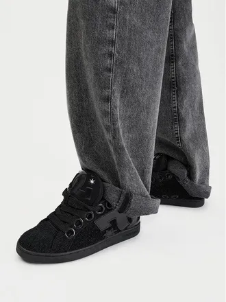 DC Sneakers EO-COURT GRAFFIK PUFF DC04916002 Schwarz