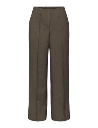 Vero Moda Y.A.S Yasreemaj Hw Pantalon Noos, Gris, 36