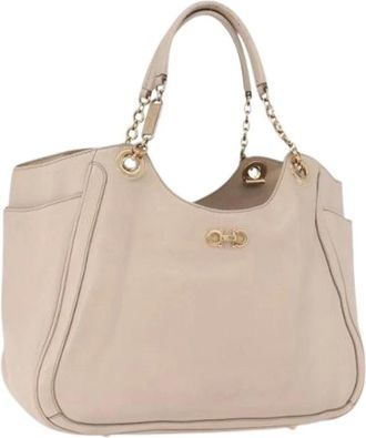 Ferragamo Damen, Pre-Owned, Beige, ONE SIZEGr&ouml;&szlig;e