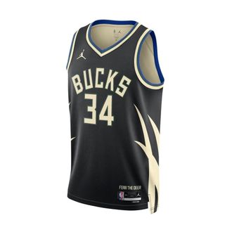 Nike Schwarzes Statement Giannis Antetokounmpo Trikot - - Sport - Herren - Schwarzk - 2XL