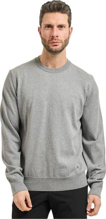 HUGO BOSS Homme, Sweatshirts et sweats &agrave; capuche, Gris, Taille: 3XL Pull en fil Upacas Yarn