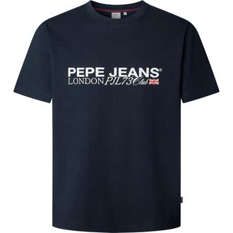 Pepe Jeans London Herren Matthew Tee T-Shirt, Blau (Dulwich Blue), XXL