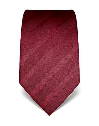 Vincenzo Boretti Cravate homme, pure soie, haute densit&eacute; de tissage, anti-t&acirc;ches, anti-salissures, hydrofuge, longue, accessoire pour chemise et costume - couleur nuan