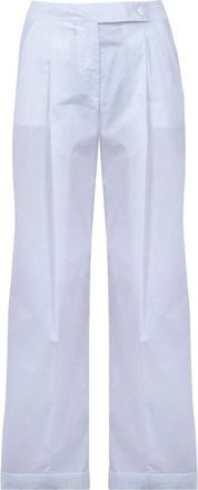 Alessia Santi Femme, Pantalons, Blanc, Taille: 42 FR Wide Pantalons