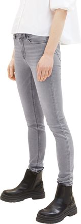 Tom Tailor Damen 1036996 NELA Extra Skinny Jeans, 10225-Random Bleached Grey Denim, 32W / 32L
