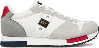 Blauer Sneakers S6QUEENS01/MES Wei&szlig;