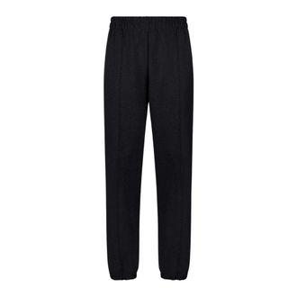 GCDS Gcds - Pantalon de jogging en coton logo - Homme - Pantalons - Noir - Taille: S