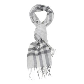 Burberry Femme, Accessoires, Gris, Taille: ONE Size &Eacute;charpe en cachemire &agrave; carreaux