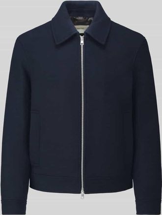Selected Blouson aus Woll-Mix mit Zweiwege Rei&szlig;verschluss