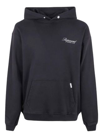 Represent hoodie à logo imprimé - Noir