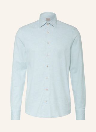 Stenstr&ouml;ms Flanellhemd Slimline Fit blau