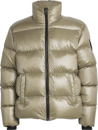 Moose Knuckles Kings Shiny Down Puffer Coat Size M