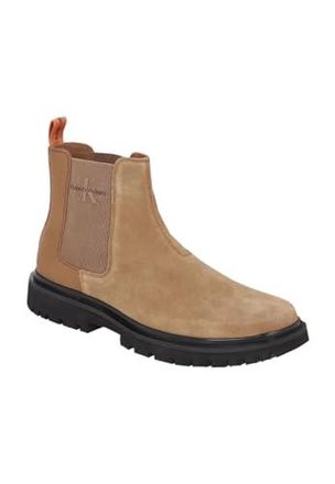 Calvin Klein STIVALETTI UOMO CALVIN KLEIN EVA MID LACEUP BOOT SUEDE DESERT/BLK/ORNG
