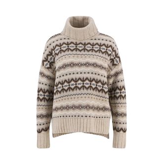Barbour Gestrickter Pullover in Birch Multi - - Knitwear - Damen - Mehrfarbig - L