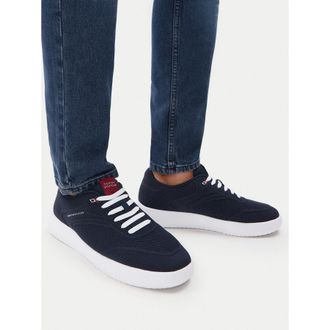 Tommy Hilfiger Sneakers Tommy Hilfiger Th Modern Lightcup Knit FM0FM05886 Dunkelblau