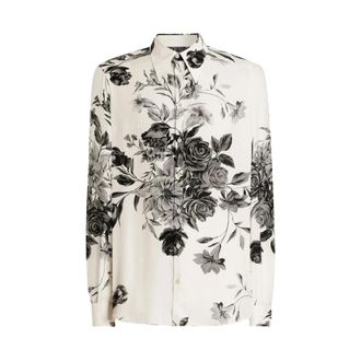 Dolce & Gabbana Homme, Chemises, Multicolore, Taille: XL Chemise &agrave; imprim&eacute; floral