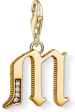 Thomas Sabo Thomas Sabo Damen Charm-Anhänger L Buchstabe Charm Club 925 Sterling Silber 1618-414-39