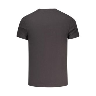 Tommy Hilfiger Logo-Embroidered Cotton T-Shirt - Black