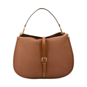 Etro Leder-Schultertasche - - Bags - Damen - Braun - ONE SIZE