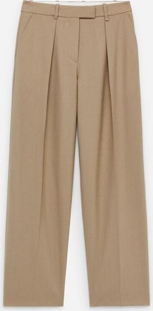 Arket Elegante Hose Mit Hohem Bund -Beige
