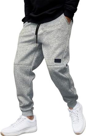 Generic Pantalon de jogging pour homme - Style ext&eacute;rieur uni avec cordon de serrage - Style sportif, Gy1., 3XL