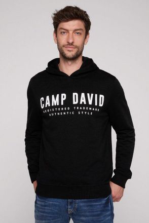 Camp David Kapuzensweatshirt mit Logo-Print