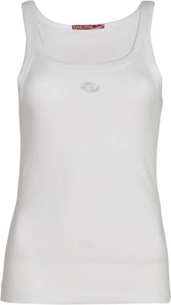 Diesel Femme, Tops, Blanc, Taille: 40 FR D&eacute;bardeur