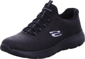 Skechers Zapatillas Deportivas Mujer Summits Itz Bazik Negro, Chaussure de Piste dathlétisme