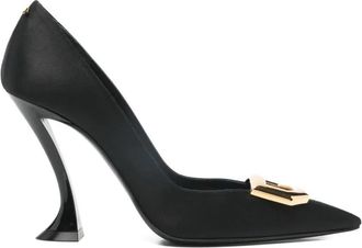 Lanvin Hohe Schuhe - Pointed Toe Pumps With Sculpted Heel - Gr. 37,5 (EU) - in Schwarz - f&uuml;r Damen
