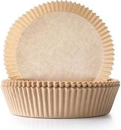 Ibili Einweg-Tablett für Luftfritteuse, 20 cm, Packung mit 50 Stück, wasserdicht und saugfähig, aus lebensmittelechtem Zellstoff