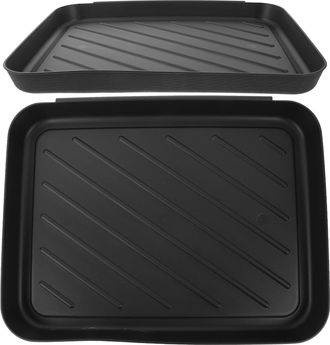 BESPORTBLE Cabilock Mehrzweck Schuhablage 2 St&uuml;ck aus Wasserdichtem PP Kunststoff Hochrandiges Schuhtablett f&uuml;r Innen und Au&szlig;en Rutschfestes Schuh und Stiefel Ta