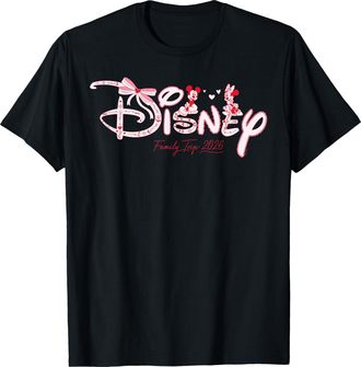 Disney Mickey & Minnie Coquette Valentines Family Trip 2026 T-Shirt