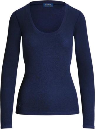 Polo Ralph Lauren Femme, Tops, Bleu, Taille: 44 FR T-shirt Casual