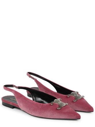 Celine Alma Triomphe Slingback Flat - Multicolor