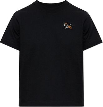 Burberry Femme, Tops, Noir, Taille: 38 FR Frankie T-shirt