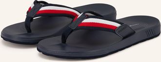 Tommy Hilfiger Zehentrenner blau