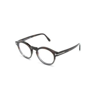 Tom Ford unisex, Accessoires, Brun, Taille: 49 MM Optical Frame