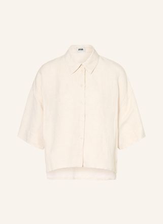 Drykorn Drykorn Hemdbluse Yarika Mit Leinen weiss