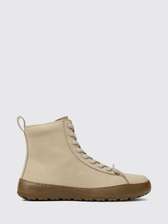 Camper Peu Serra Stiefeletten aus Nubukleder mit elastischen Schn&uuml;rsenkeln