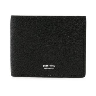 Tom Ford T Line Classic Bifold Geldb&ouml;rse - - Accessories - Herren - Schwarzk - ONE SIZE