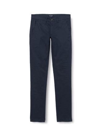 Teddy Smith Herren P-Chino Satin Klassische Hose, Total Navy, 42