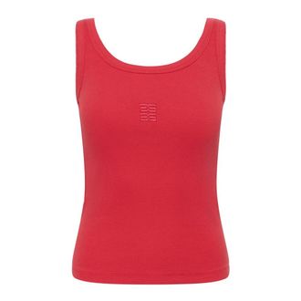 Gestuz DrewGZ One-Shoulder Top - - Tops - Damen - Rot - XL
