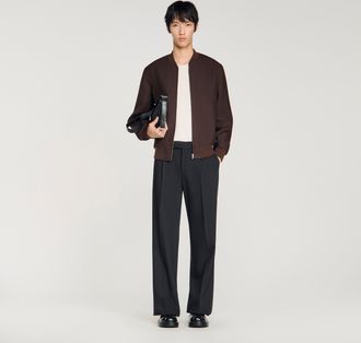 Sandro Blouson mit Rei&szlig;verschluss