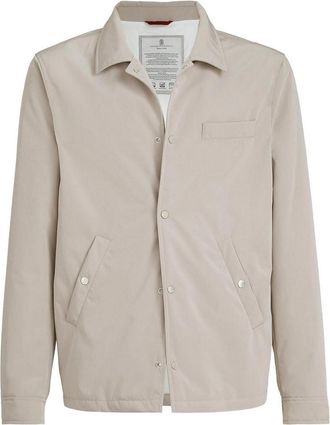 Brunello Cucinelli Blouson Rembourr&eacute; - Beige
