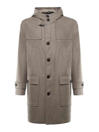 Fay Manteau Au Genou - Rose