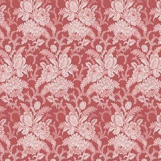 Bassetti Jaquard Tischläufer Oristano R1 aus 100% Baumwolle in der Farbe Rot, Maße: 50cm x 150cm, 9324532