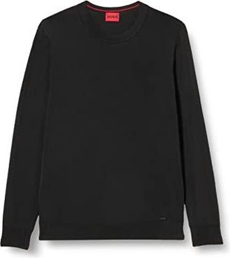 HUGO BOSS San Cesar-V Knitted_Sweater, Noir 1, S Homme