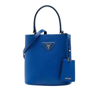 Prada Sac seau Panier Pre-owned - Femme - Pre-owned - Bleu - Taille: ONE Size