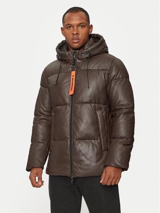 Milestone Lederjacke Patrick 43104021080 Braun Regular Fit